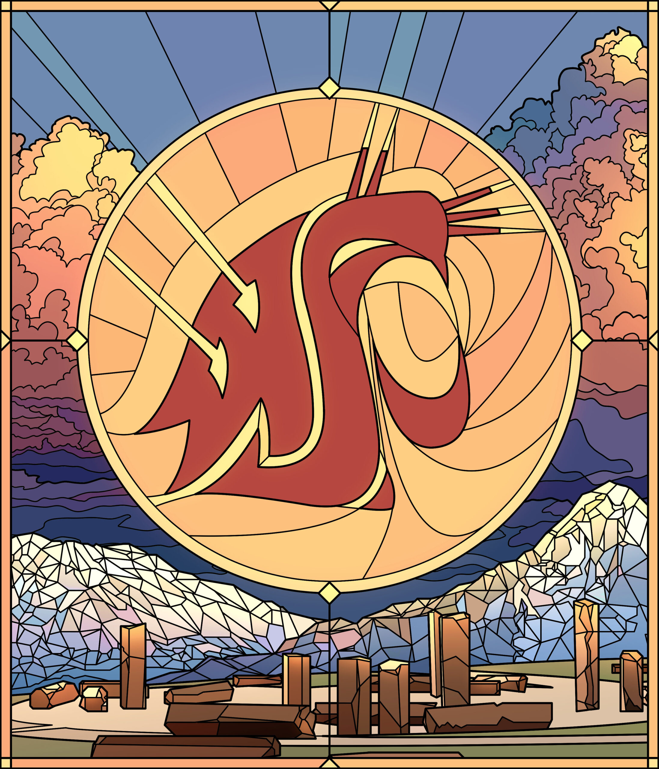 WSU Foundation Selects DTC Student Artwork | Digital Technology and ...