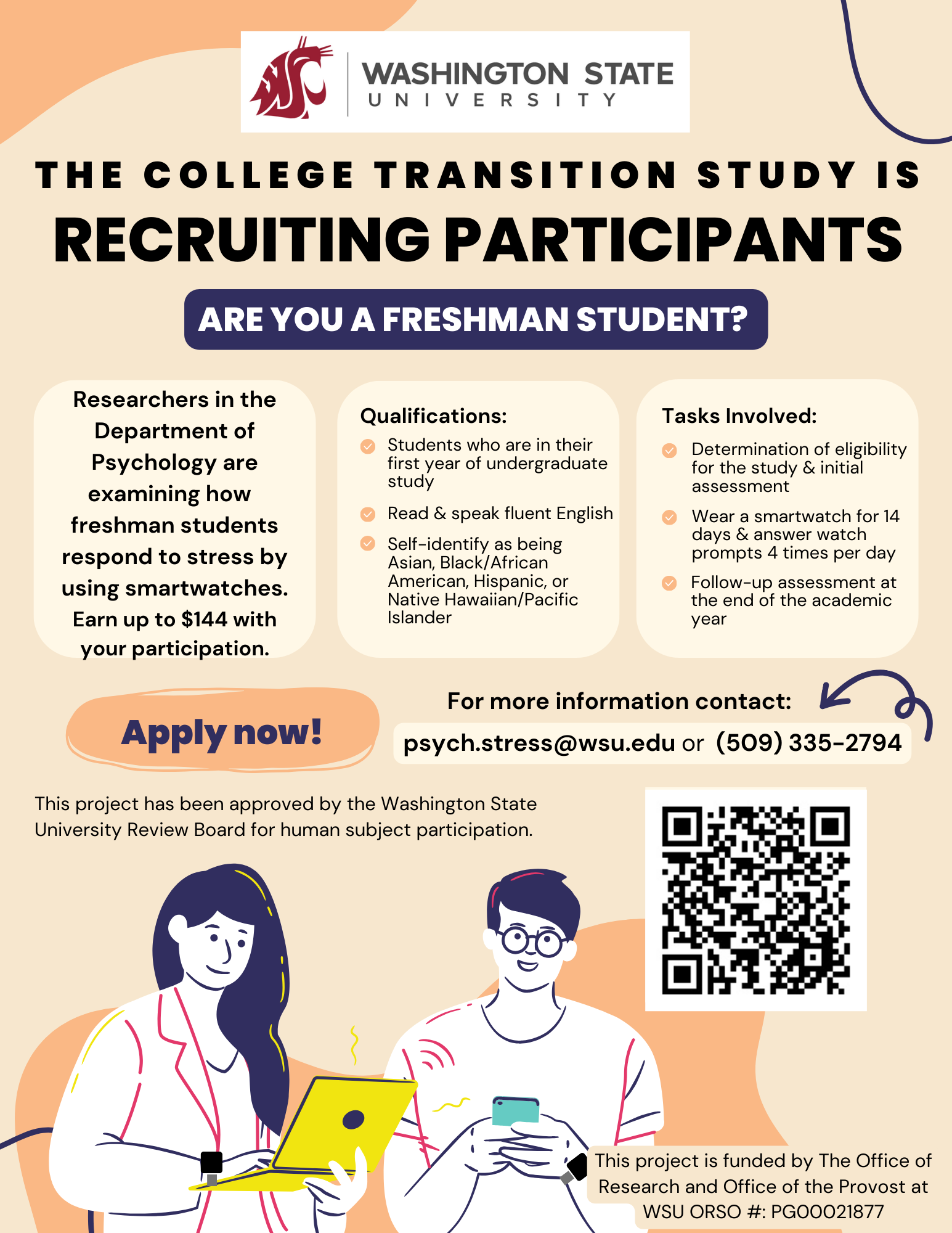 Current Research Projects | The Healthy Start Lab | Washington State ...