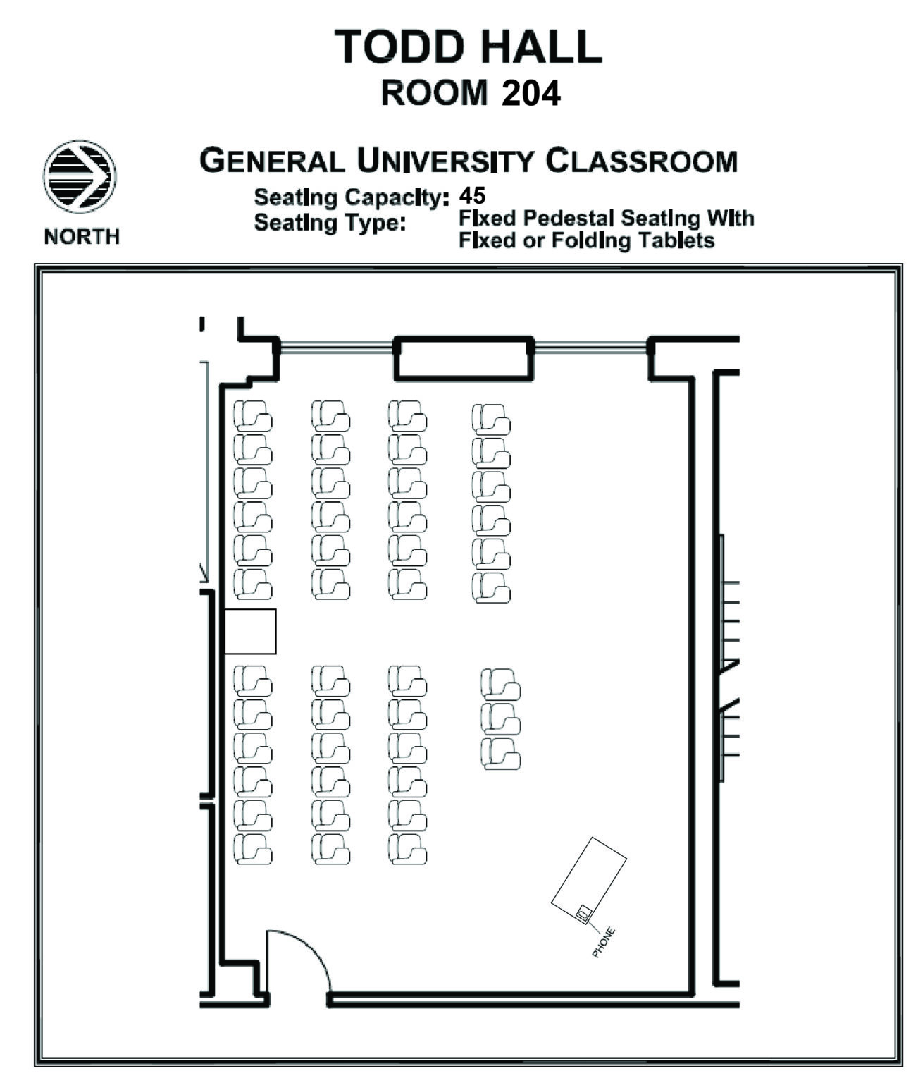Todd Hall | Pullman Classrooms | Washington State University