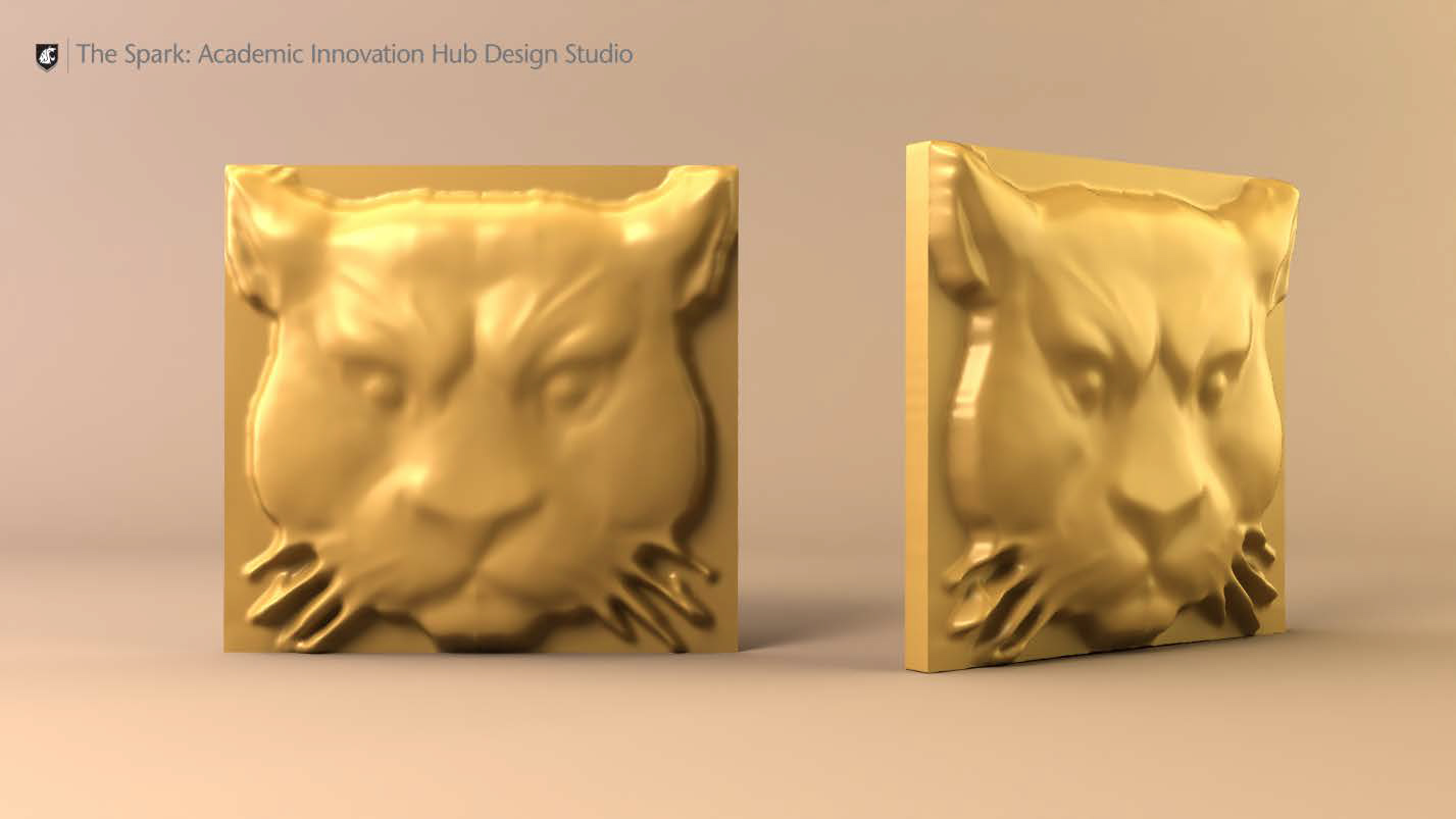 Digitizing the Cougar Head in Todd Hall | The Spark | Washington State ...