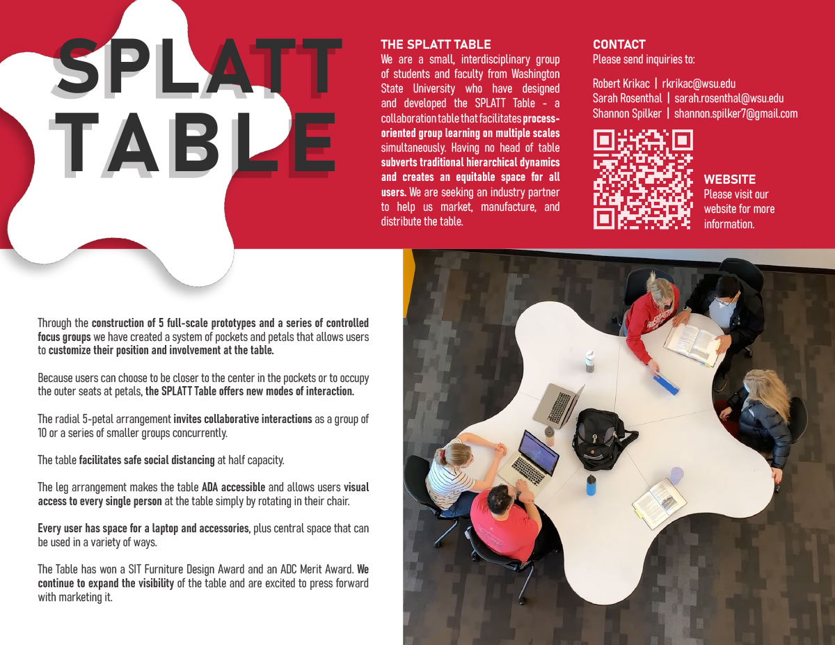 Special Project: SPLATT Table | The Spark | Washington State University
