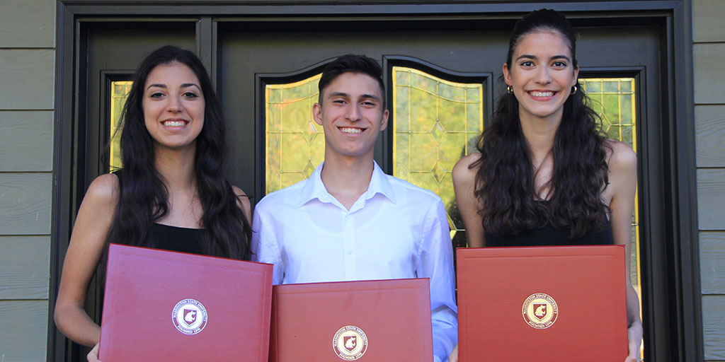 Triplets Graduate with Triple Majors in Entrepreneurship, Finance, and ...