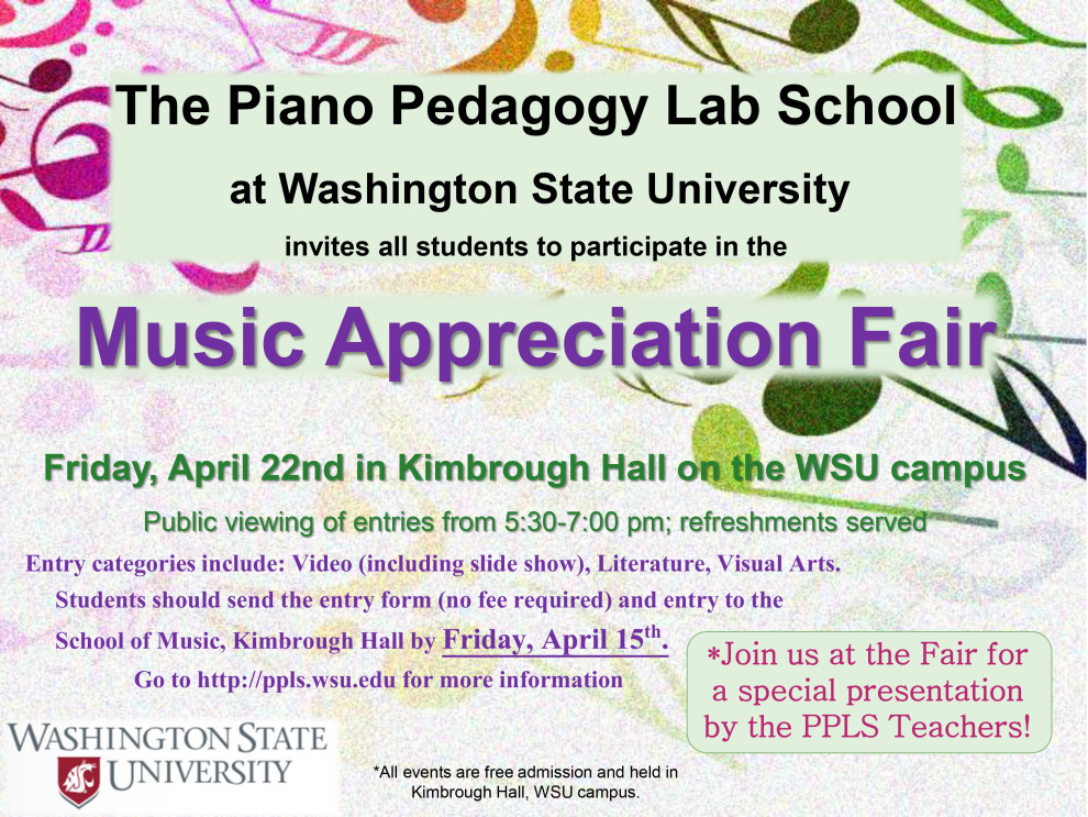 Year of Music Appreciation 2015-2016 | Piano Pedagogy Lab School ...