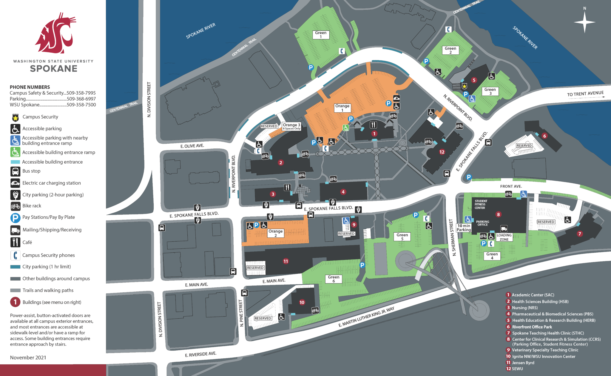 Campus Map | Facilities Services | Washington State University