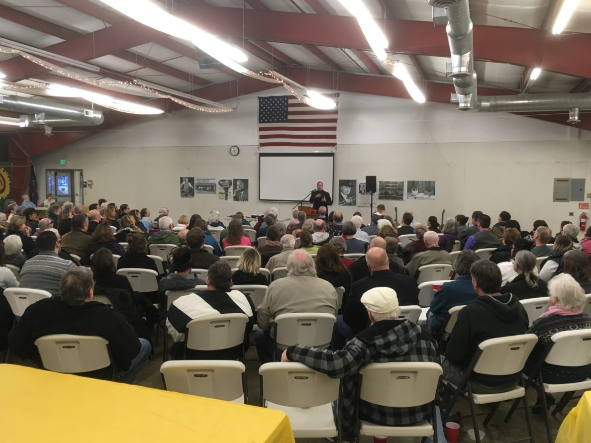 Greg Atkins, PhD candidate, gives talk at “Suds With a Scholar” event ...