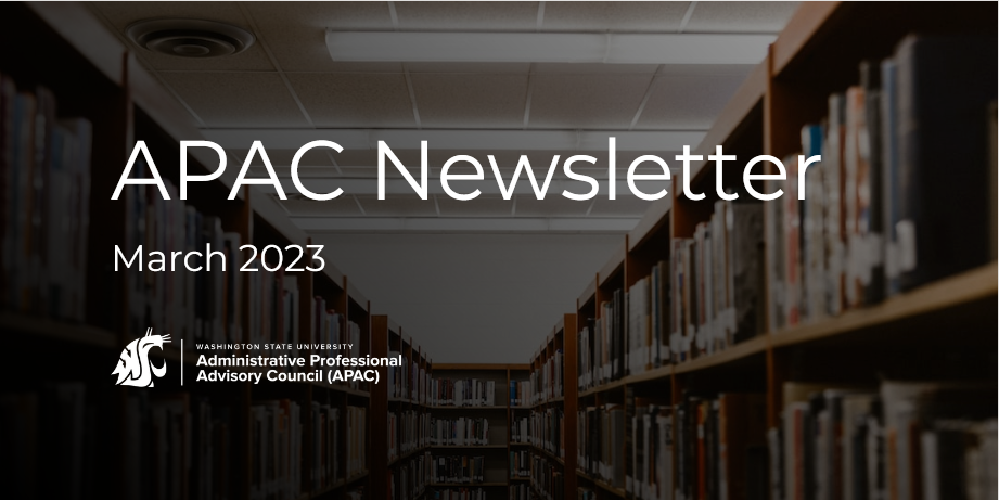 March 2023 APAC Newsletter | Administrative Professional Advisory ...