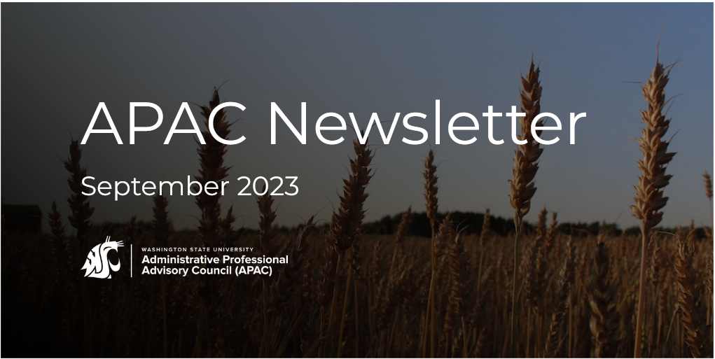 September APAC Newsletter | Administrative Professional Advisory ...