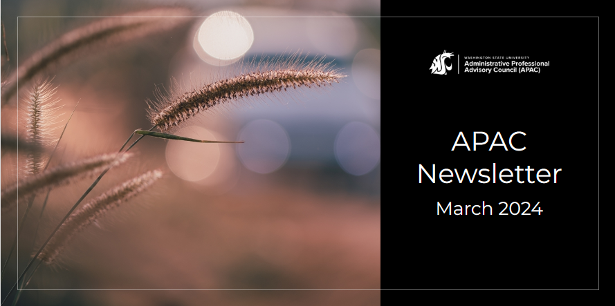 March APAC Newsletter | Administrative Professional Advisory Council ...