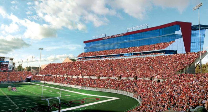 Stadium on the rise | Washington State Magazine | Washington State ...