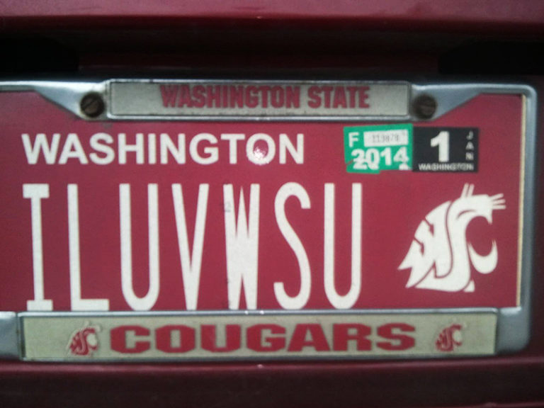 The #1 license plate | Washington State Magazine | Washington State ...