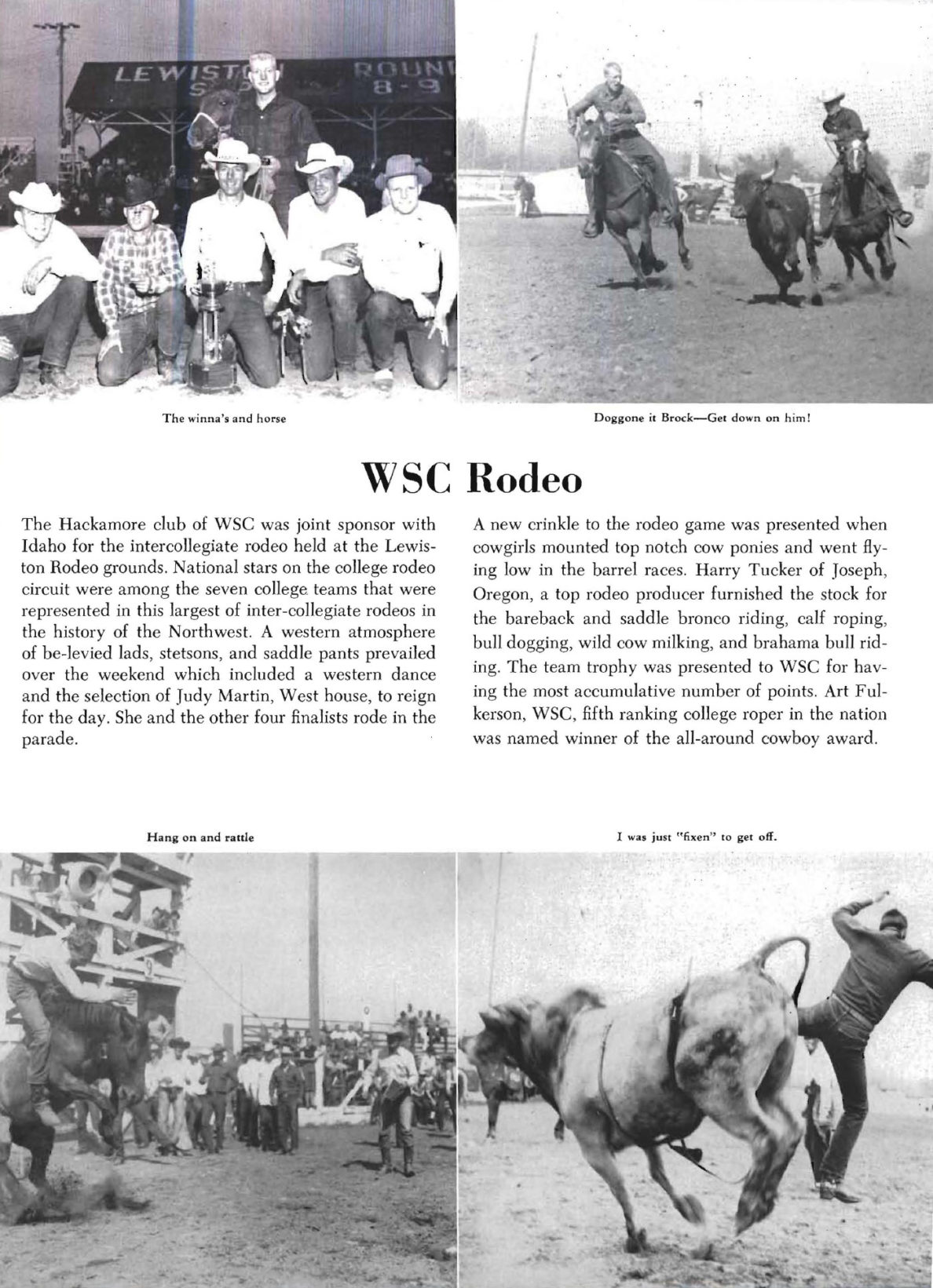 Gallery: WSU horses through the years | Washington State Magazine | Washington State University