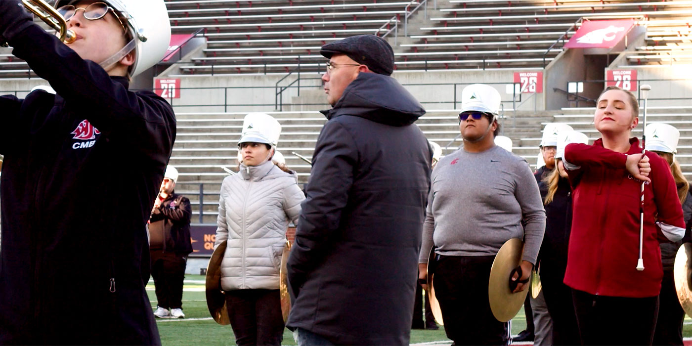 Meet Jon Sweet: Director of Cougar Marching Band | Washington State ...