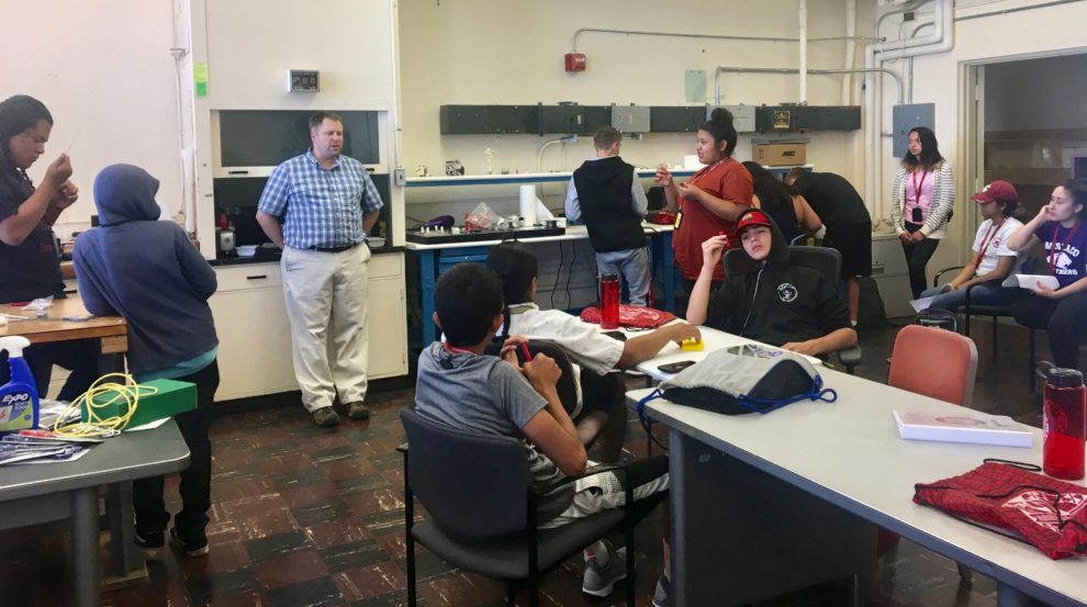 High school students visit M3 robotics lab | M3 Robotics Lab ...