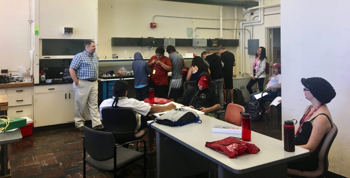 High school students visit M3 robotics lab | M3 Robotics Lab ...